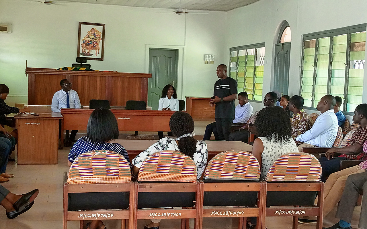 JUABEN MUNICIPAL ASSEMBLY HOLDS STAFF MEETING - Juaben Municipal Assembly